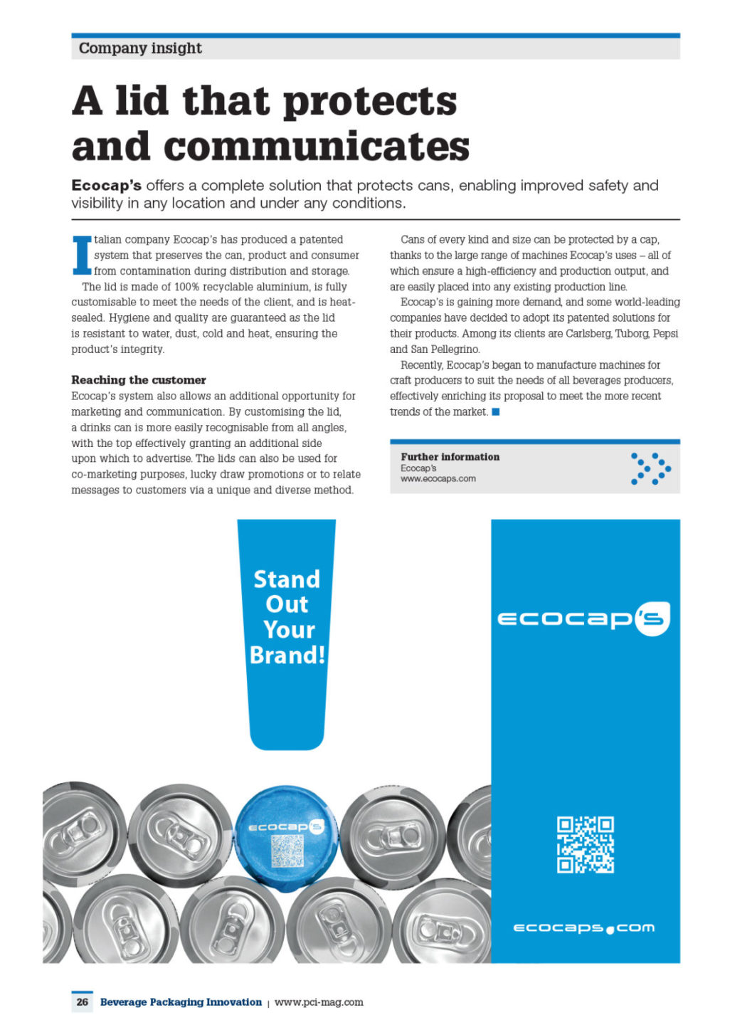 Ecocap’s su Beverage Packaging Innovation | Ecocap's